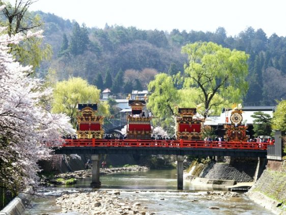 Breathtaking spring festival in Japan